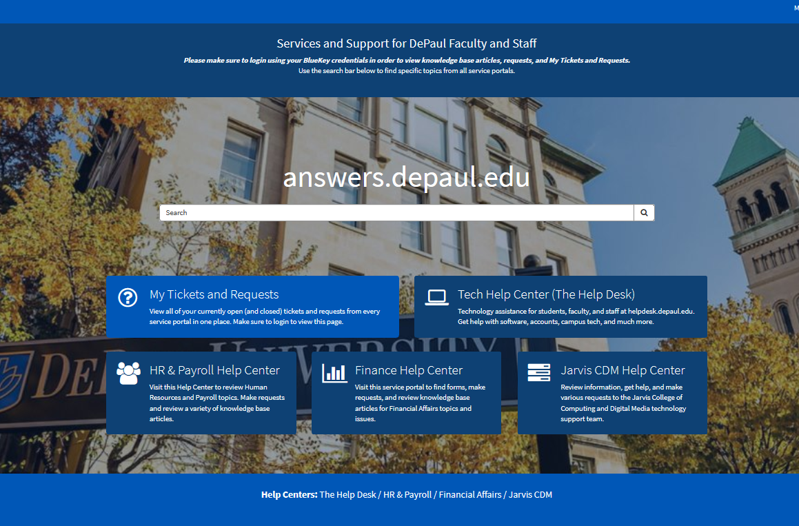 | Project Details | IT Project Management | About | Information Services | DePaul University ...